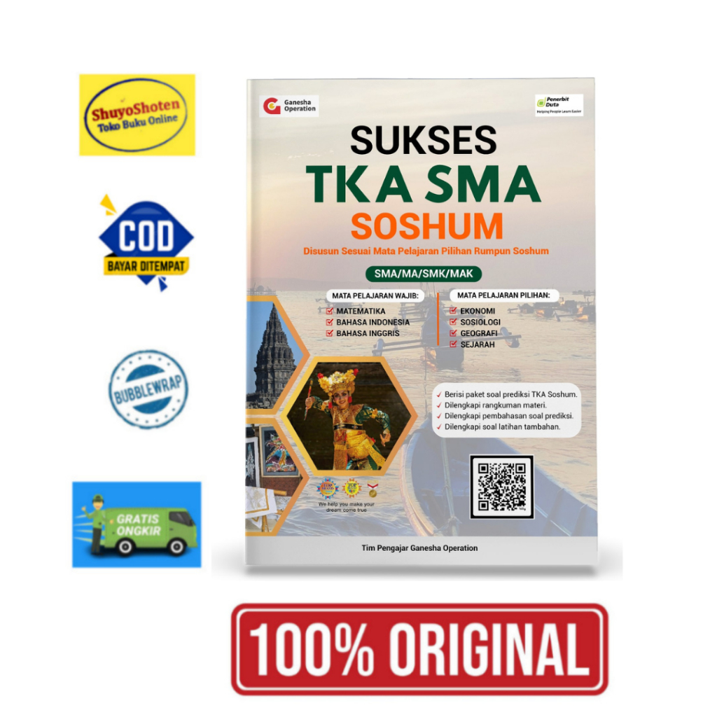 Jual BUKU SUKSES TKA SOSHUM - SMA/MA/SMK/MAK (ORIGINAL 100%) | Shopee ...