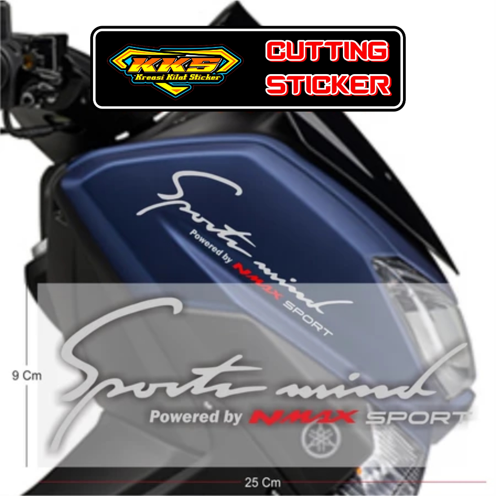 Jual Sticker Cutting Yamaha New Nmax 155 Model Sport Mind | Shopee ...