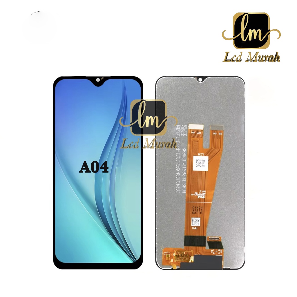 Jual LCD MURAH For Samsung A04 SM-A045 FULLSET+TOUCHSCREEN | Shopee ...