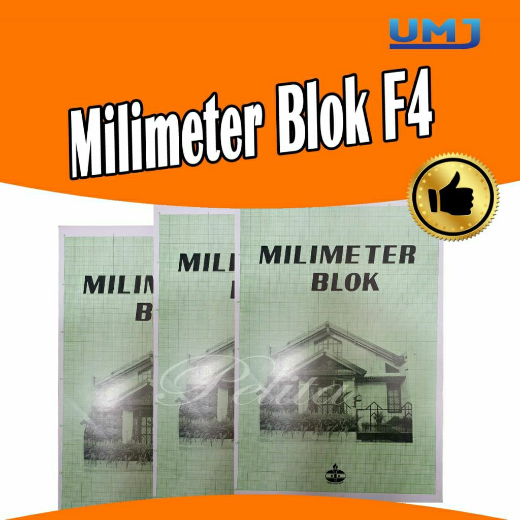 Jual Buku Milimeter Blok kertas milimeter gambar F4 | Shopee Indonesia