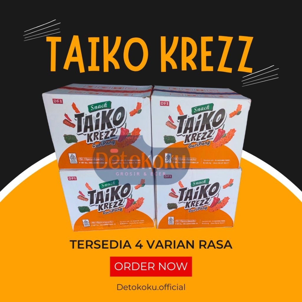 Jual Taiko Krezz - Snack Viral [PER DUS] | Shopee Indonesia