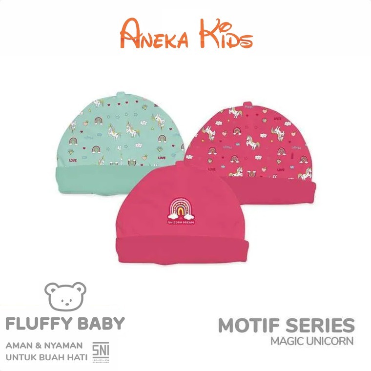 Jual FLUFFY Topi Bulat / Sarung Tangan / Bedong - Dino World & Unicorn ...