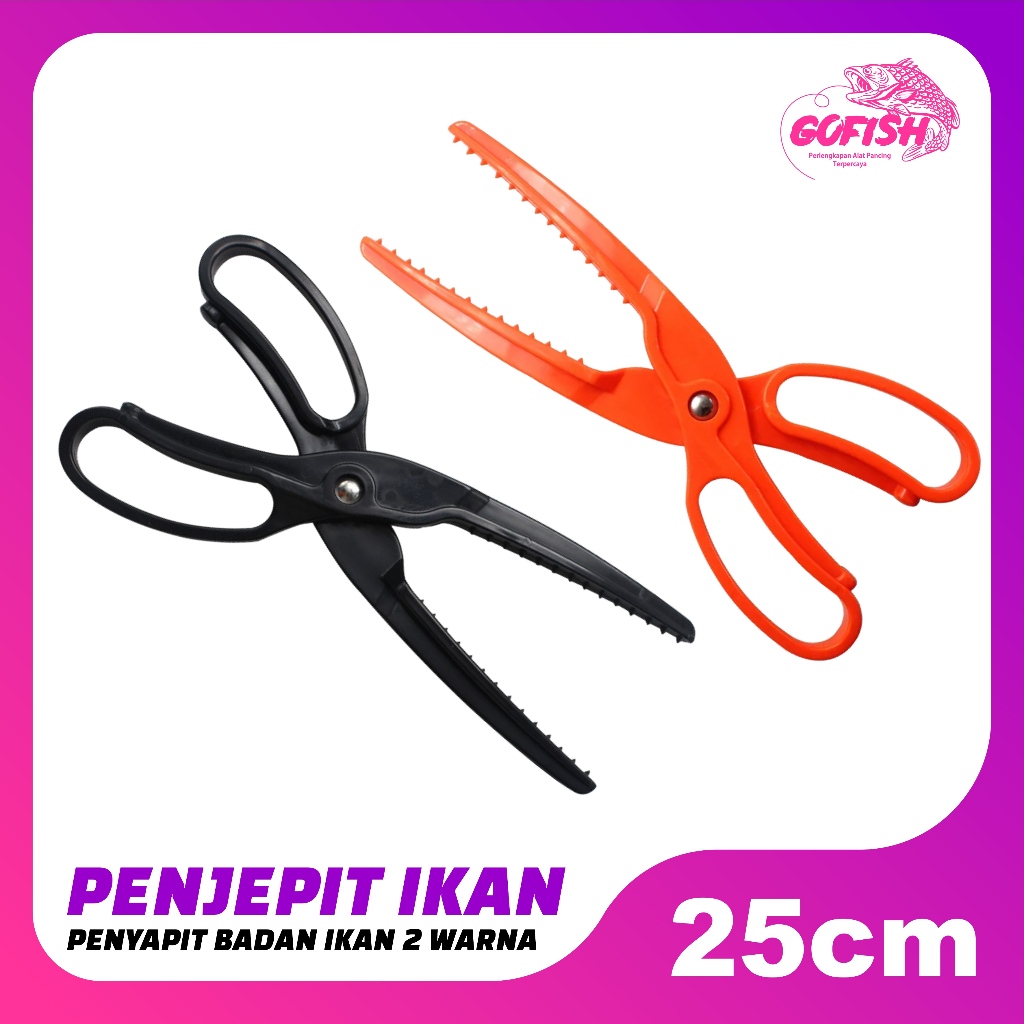 Jual GOFISH - Lipgrip Tang Plastik Penjepit ikan Lip Grip ikan kecil ...