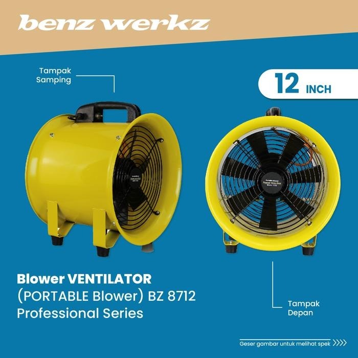 Jual REDBO Mesin Blower Ventilator Portable 8 10 12 Inch Kipas Blower Exhaust 8 10 12 “ in ...