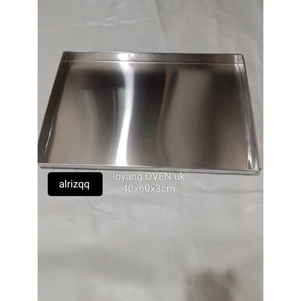 Jual loyang OVEN loyang kotak loyang kue kering ukuran 40x60x3 | Shopee ...