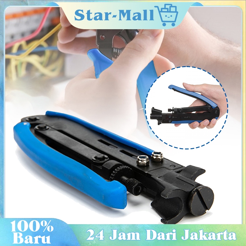 Jual Tang Compression Rg6 /Adjustable Tang Crimping /Hardware Tools ...