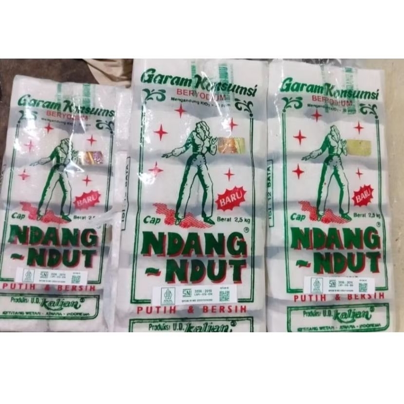 Jual Garam Bata Ndang Ndut 1Pack(12biji) | Shopee Indonesia