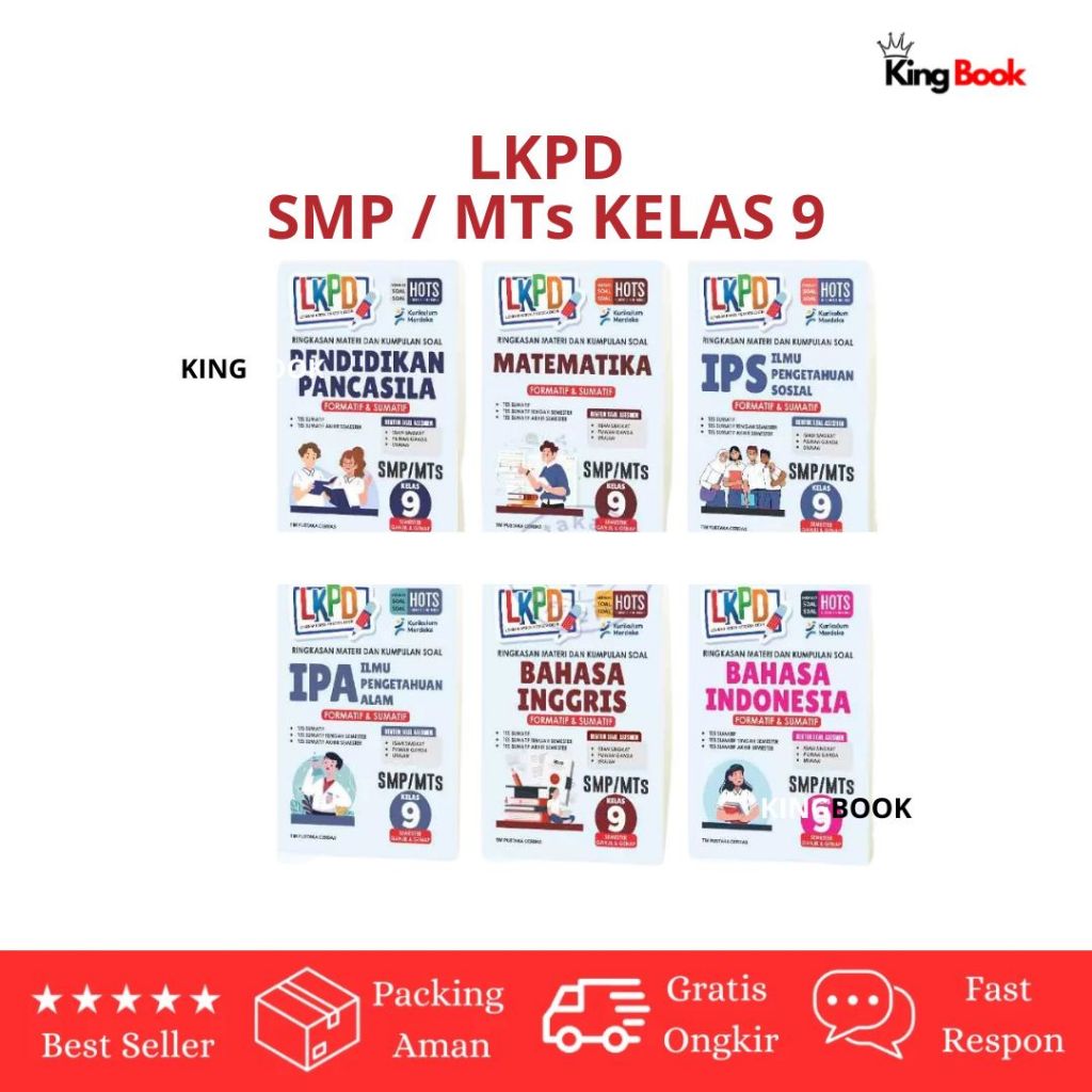 Jual Buku Lembar Kerja Peserta Didik (LKPD ) SMP / MTs Kelas 9 ...