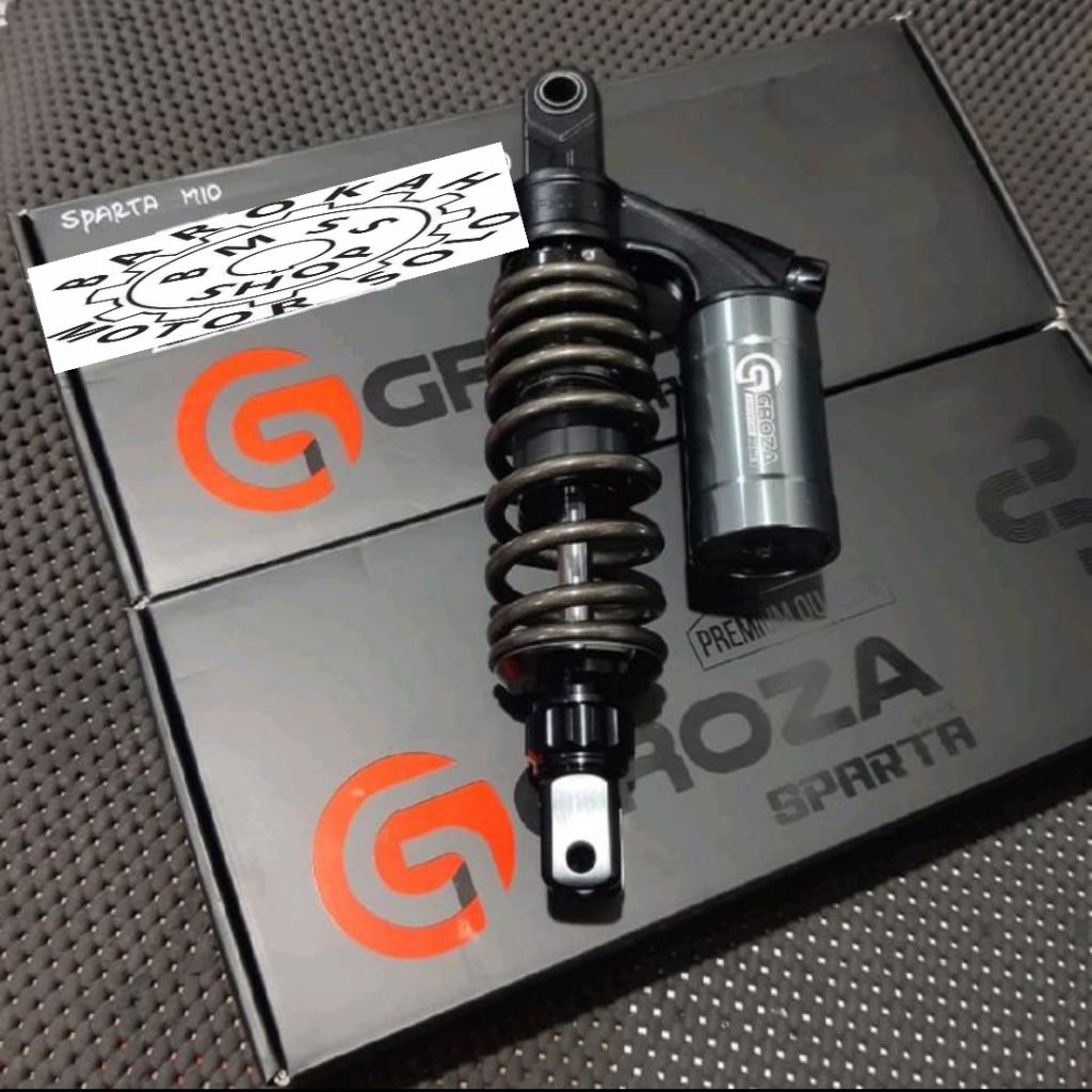 Jual Shock Groza Sparta Matic 305 Mm Titanium Mio - Beat - Vario ...