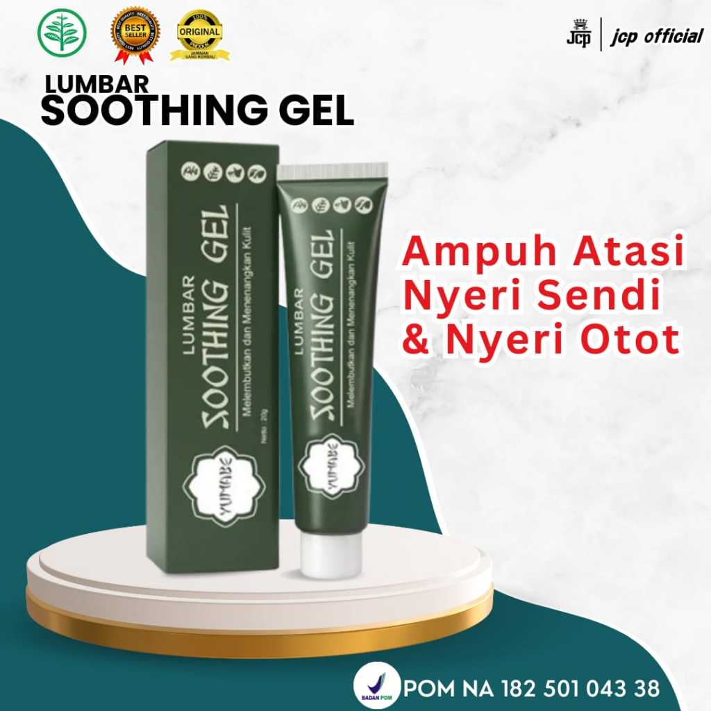 Jual [BPOM] Yumabe Lumbar Shooting Gel Spine Cold Compress Gel Cream ...