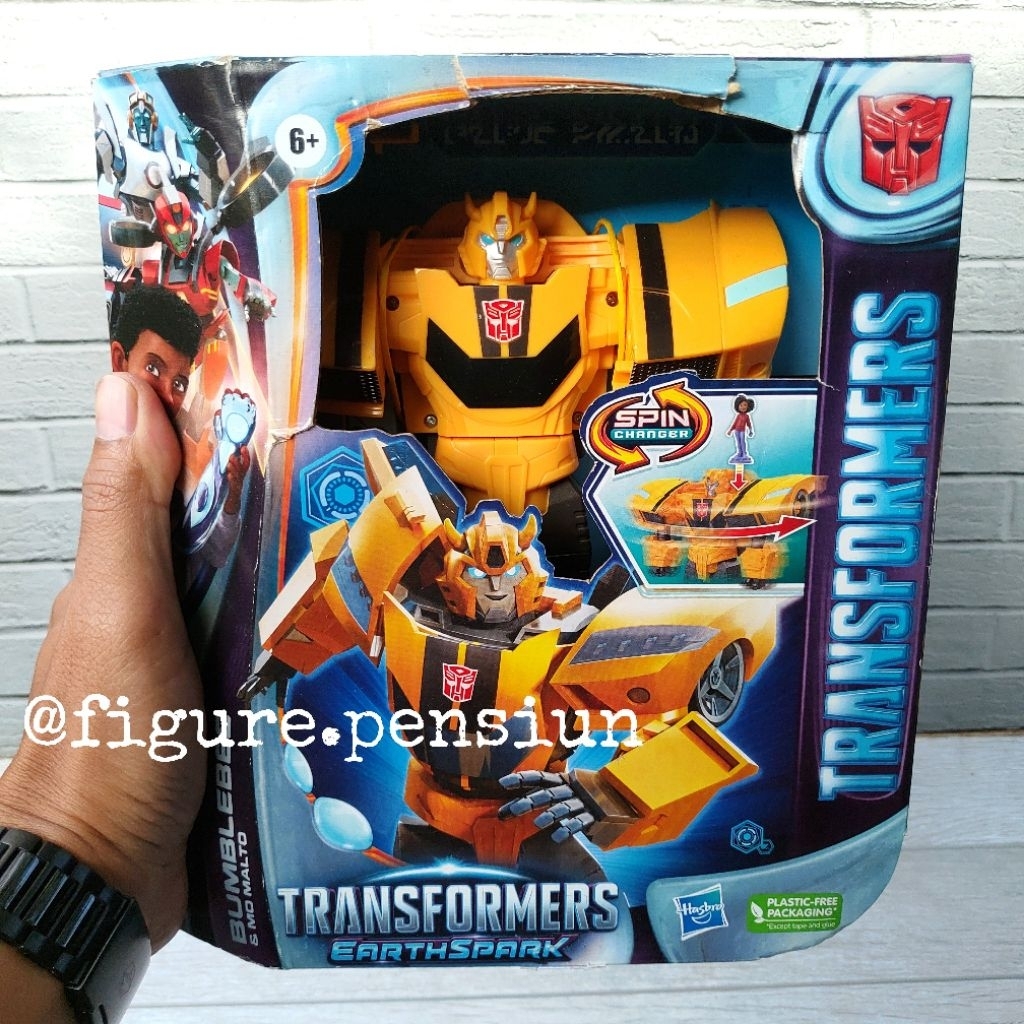 Jual HASBRO TRANSFORMERS BUMBLEBEE & MO MALTO EARTHSPARK ACTION FIGURE ...