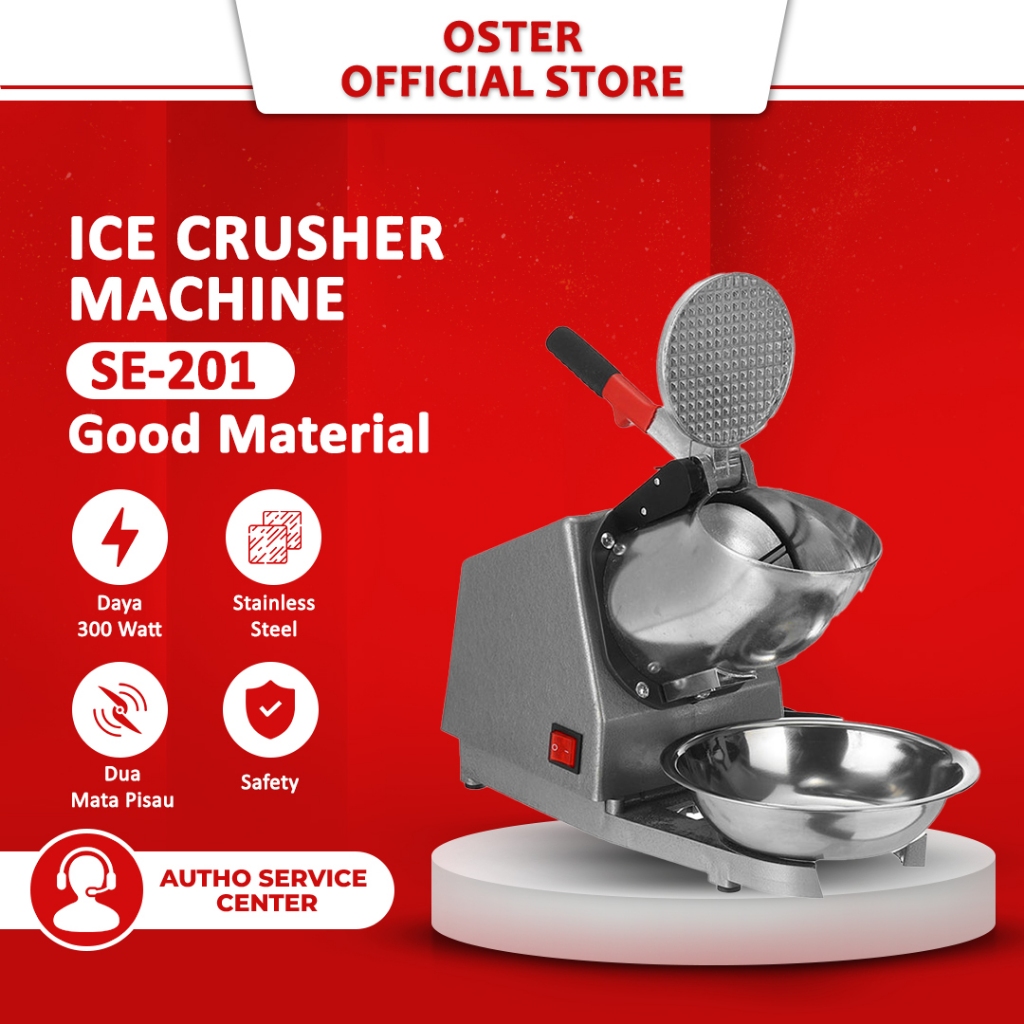 Jual Advance Ice Crusher Machine SE-201 Mesin Es Serut 2 Mata Pisau ...