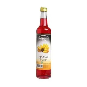 Jual Pisang Susu sirup Marjan Botol 460 ML | Shopee Indonesia