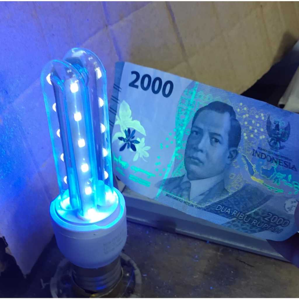 Jual Lampu detektor uang palsu (money detector lamp) PLC 9 watt (9w ...