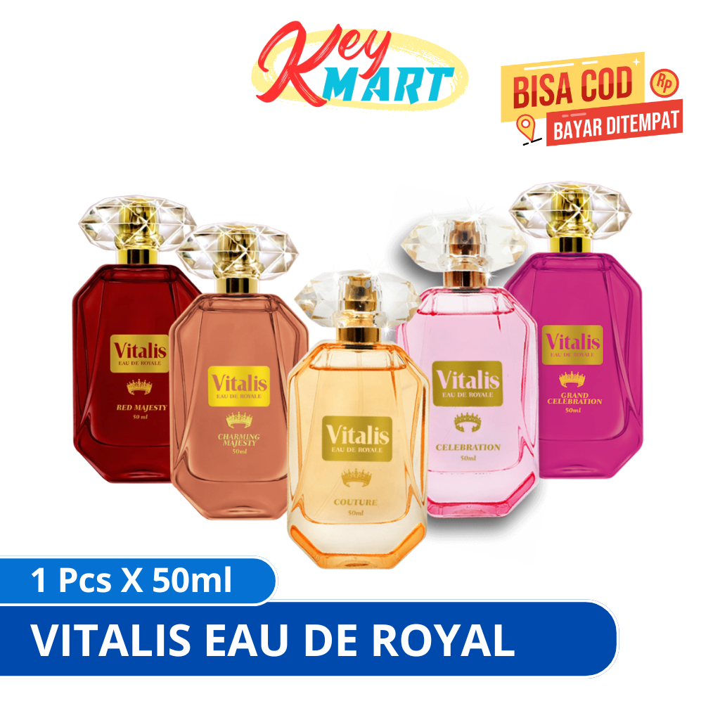Jual [ KEY - MART ] Vitalis Eau De Royal All varian 50ml | Shopee Indonesia