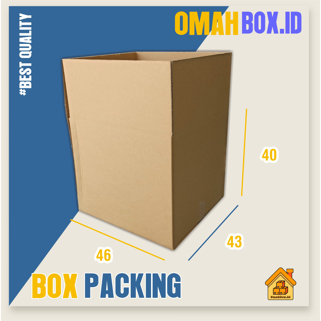 Jual Box Packing Besar 46x43x40 cm | Bahan Tebal | Box Rokok | Box ...