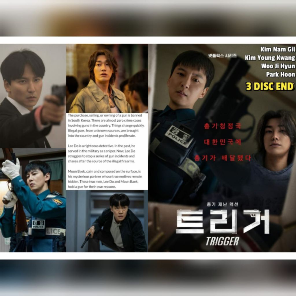 Jual DVD Trigger 2025(Kim Nam Gil/3disc) | Shopee Indonesia