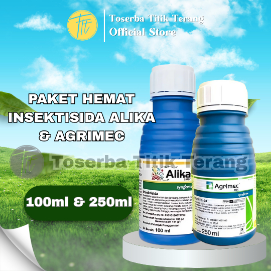 Jual [A1] Paket Bundling Alika 100 ml & Agrimec 250 ml Pestisida Racun ...