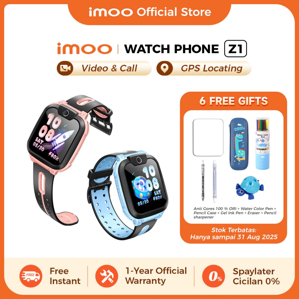 Jual imoo Z1 [ Official 100%ORI ] imoo Watchphone Z1 Anak Kids ...