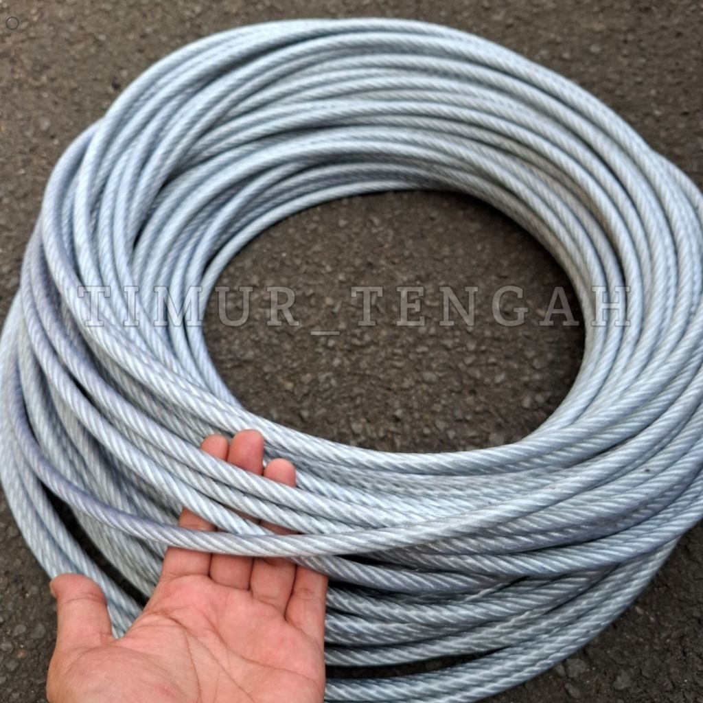 Jual Seling Lapis PVC 2 3 4 5 6 8 10 12 Mm Wire Rope /Sling Baja Lapis ...