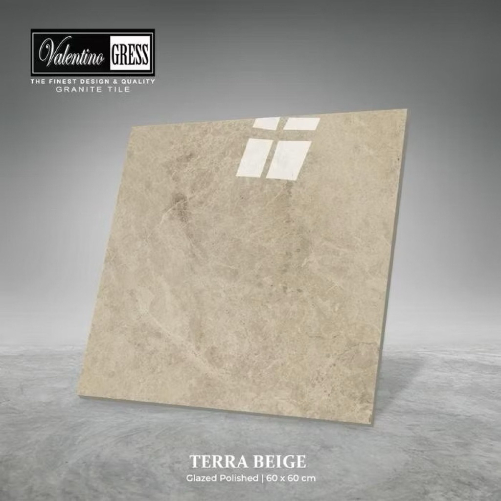 Jual Granit Valentino Gress 60x60 Terra Beige | Glazed Polished ...