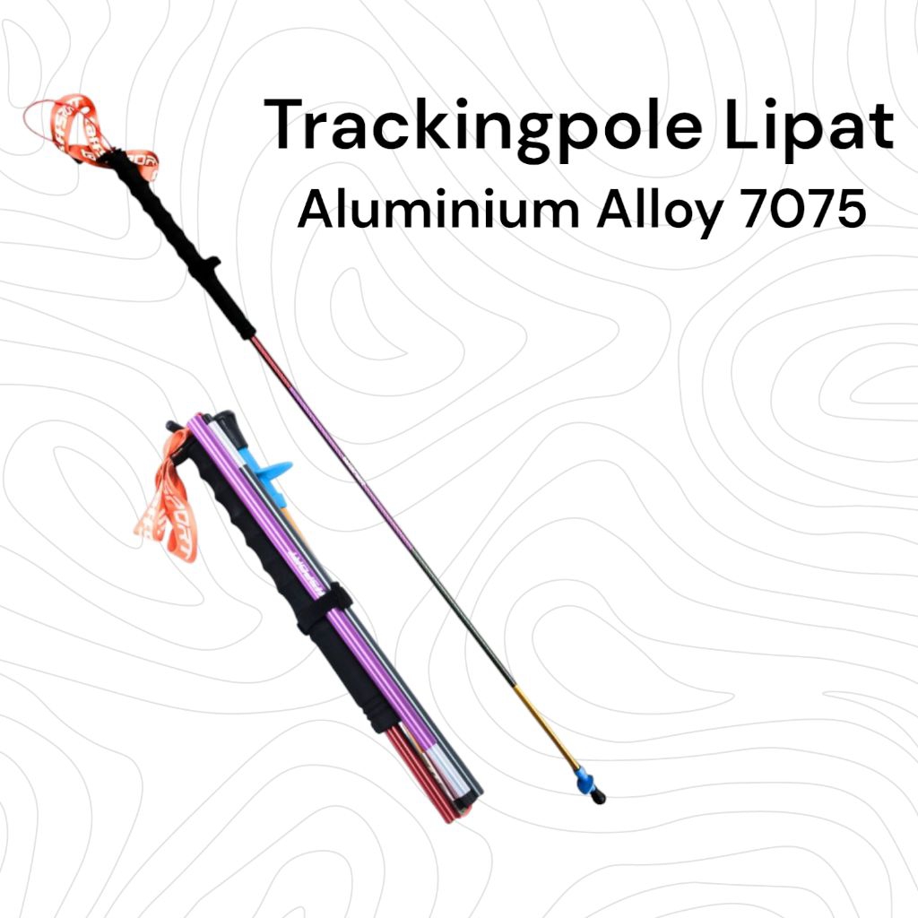 Jual Trackingpole Tongkat Outdoor Gunung Lipat Taffsport 120cm 110cm ...