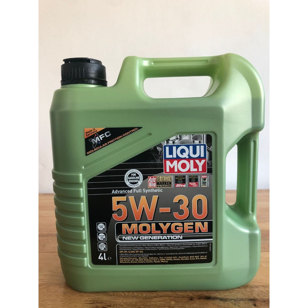 Jual Liqui Moly 5W-30 Molygen 4 L Oli Mobil - 9089 Car Engine - 9089 ...