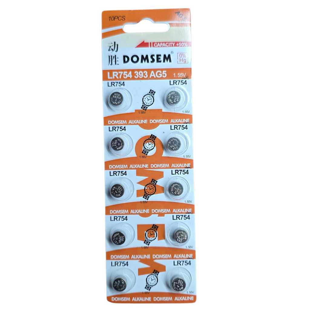 Jual ( LEMBARAN ) batre alat bantu dengar domsem LR 754 atau AG5 murah ...