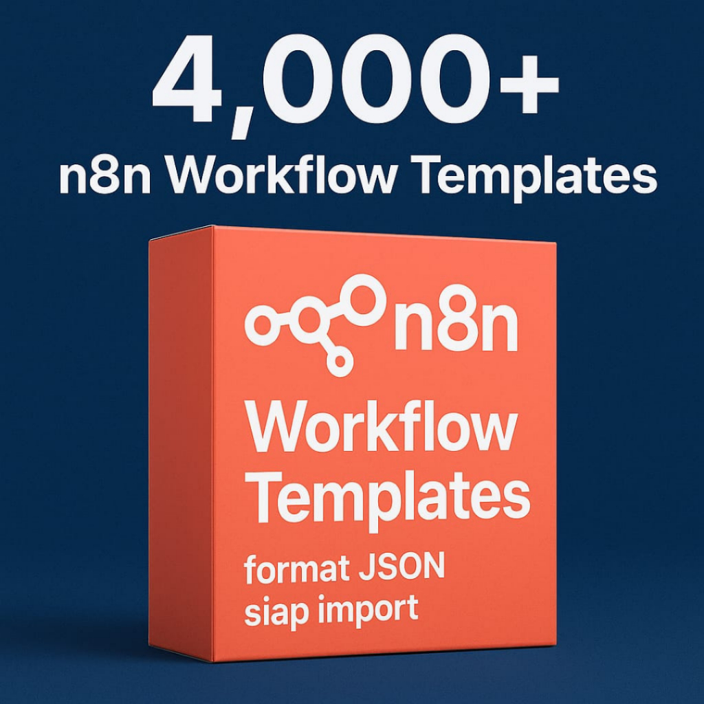 Jual 4.000+ n8n Workflow Templates Siap Pakai, Terlengkap dan Termurah ...