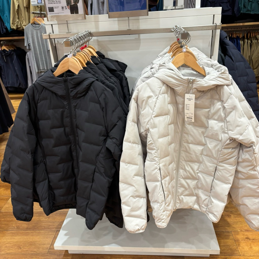 Jual jaket pufftech jaket parka (puffer jacket) uniqlo cowok | Shopee ...