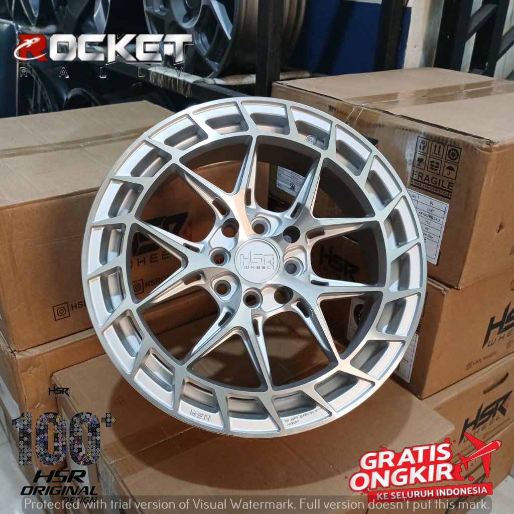 Jual Velg Mobil Racing R16 HSR LPS Bisa untuk mobil Xenia Calya Swift ...