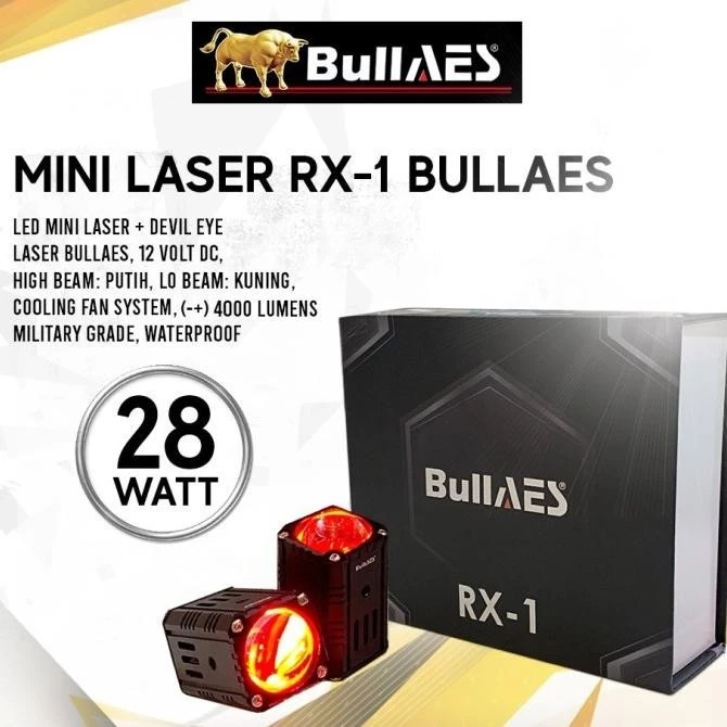 Jual LAMPU TEMBAK MINI LASER RX-1 BULLAES 28 WATT | Shopee Indonesia