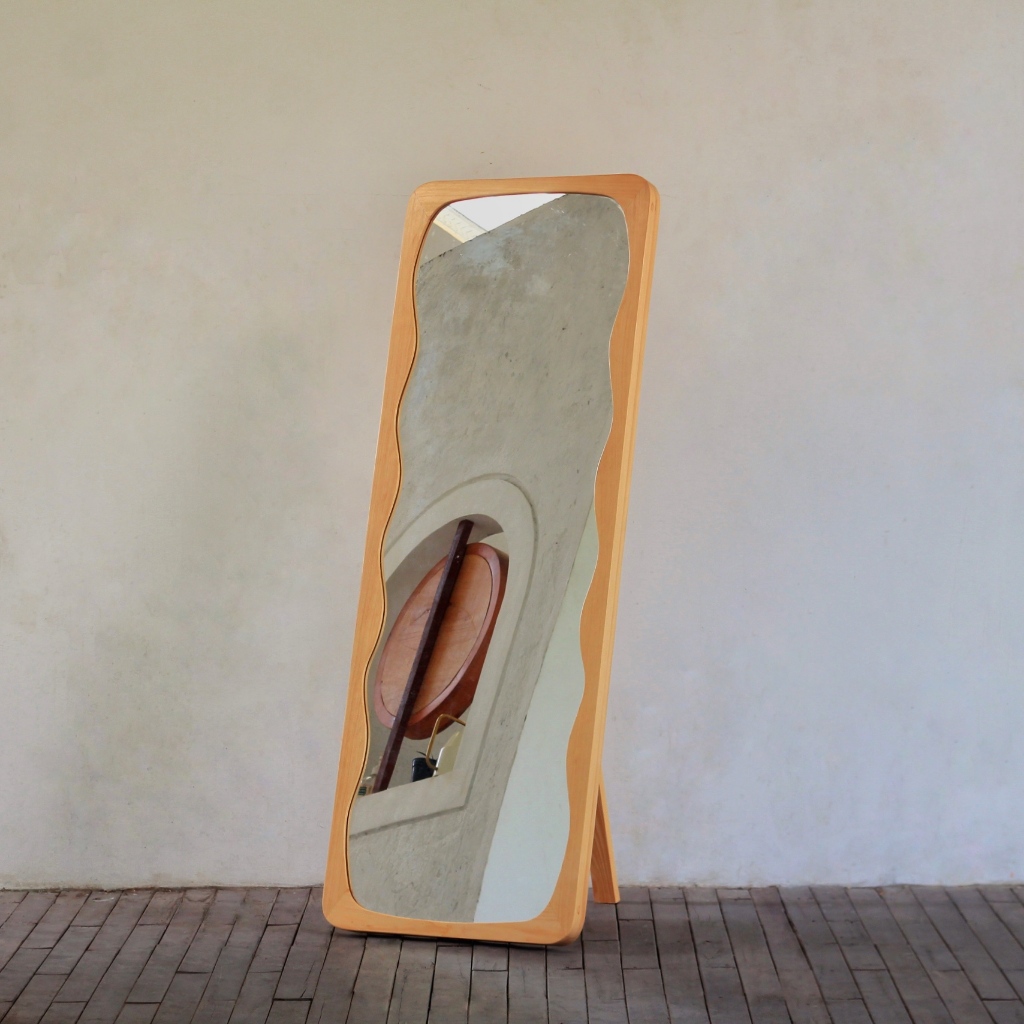 Jual Uwitan Stando Mirror - Cermin Kaca Full Body Berdiri Aesthetic ...