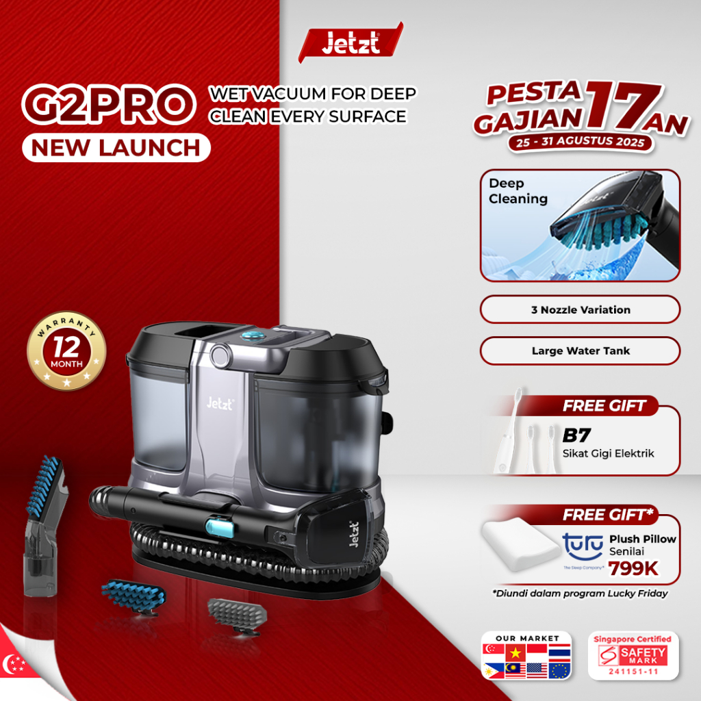 Jual Jetzt G2 Pro Deep Cleaning Wet Vacuum Cleaner Sofa Carpet Bed Deep ...