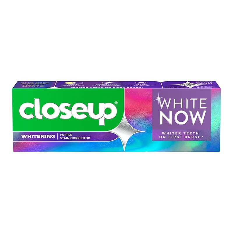 Jual Close Up White Now Purple Stain Corrector 95 g | Shopee Indonesia