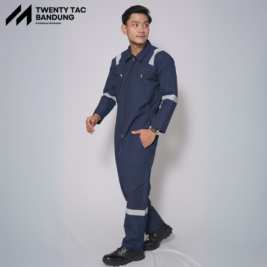 Jual Wearpack Katelpak Safety Ripstop Overall Setelan Kerja Biru Navy ...