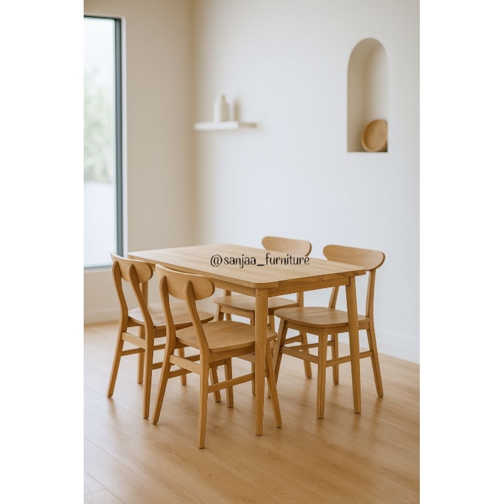 Jual Set Kursi Meja Makan Ropan,Meja Makan Minimalis,Kursi Meja Cafe ...