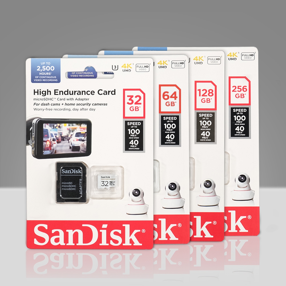Jual Memory CCTV Bardi Tapo Ezviz Sandisk High Endurance Dahua Imou ...