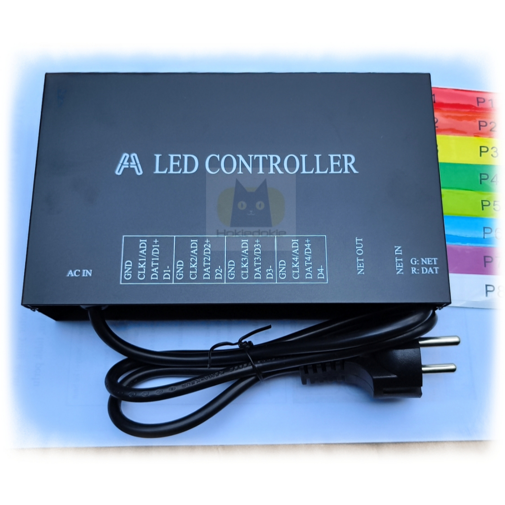 Jual H802RA 4 Ports (4096 Pixels) Artnet Eternet to SPI Pixel ...