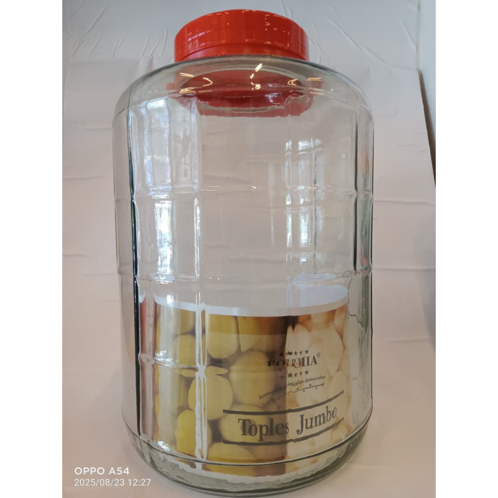 Jual Formia Stoples 20 Liter Toples Arak Kaca Beling Glass Container ...