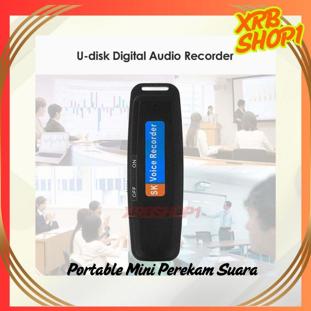 Jual USB Voice Recorder Digital Portable Mini Perekam Suara | Alat ...