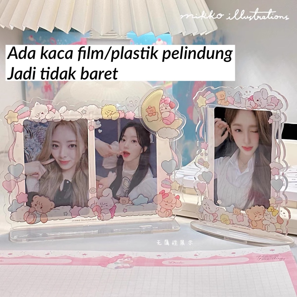 Jual Akrilik Bingkai Foto Case Frame Pajangan Pink Album Foto Aestetic ...