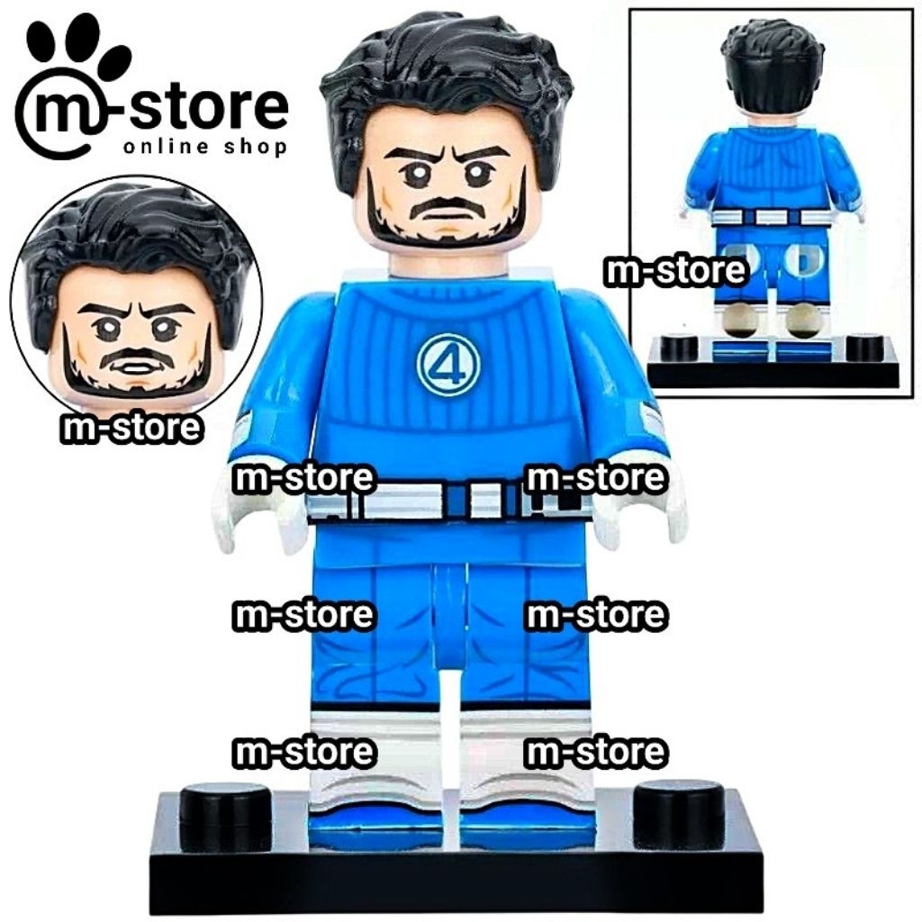 Jual brick fantastic four f4 reed richards mister fantastic mini toy ...