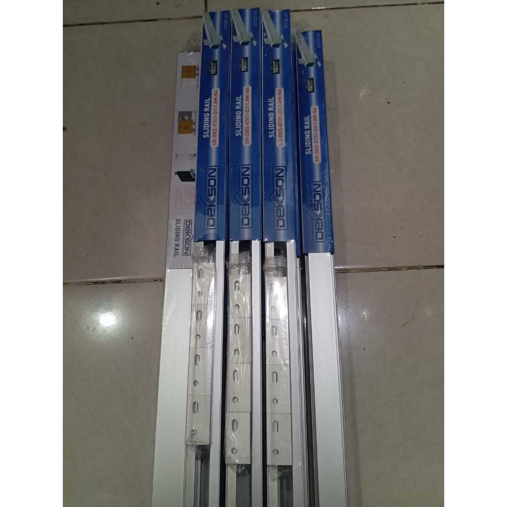Jual Rel pintu Geser Gantung/Rail Sliding Door Dekson D4 Almunium ...