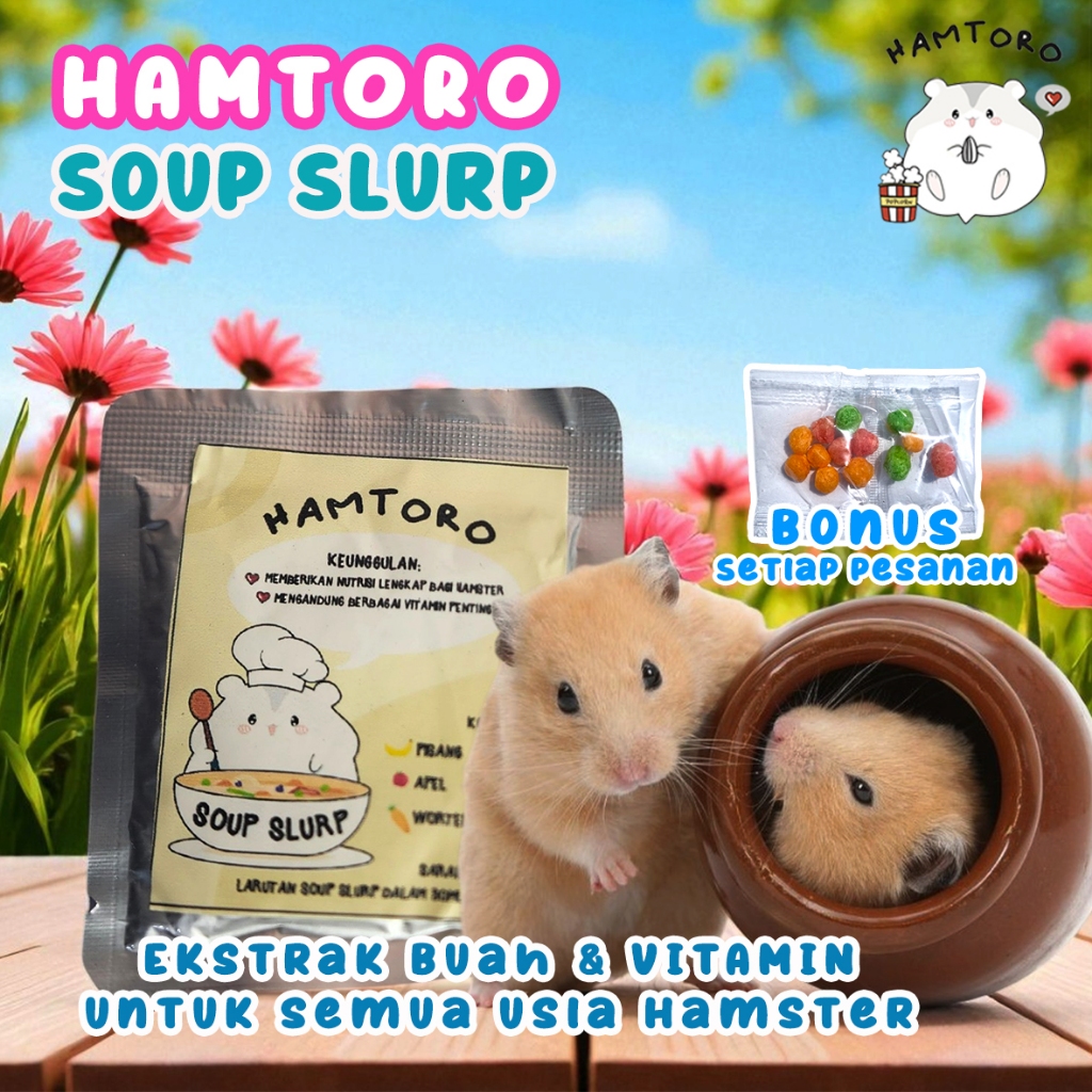Jual Hamtoro / Premium Soup Slurp Mix Fruits / Makanan Bayi Hamster ...