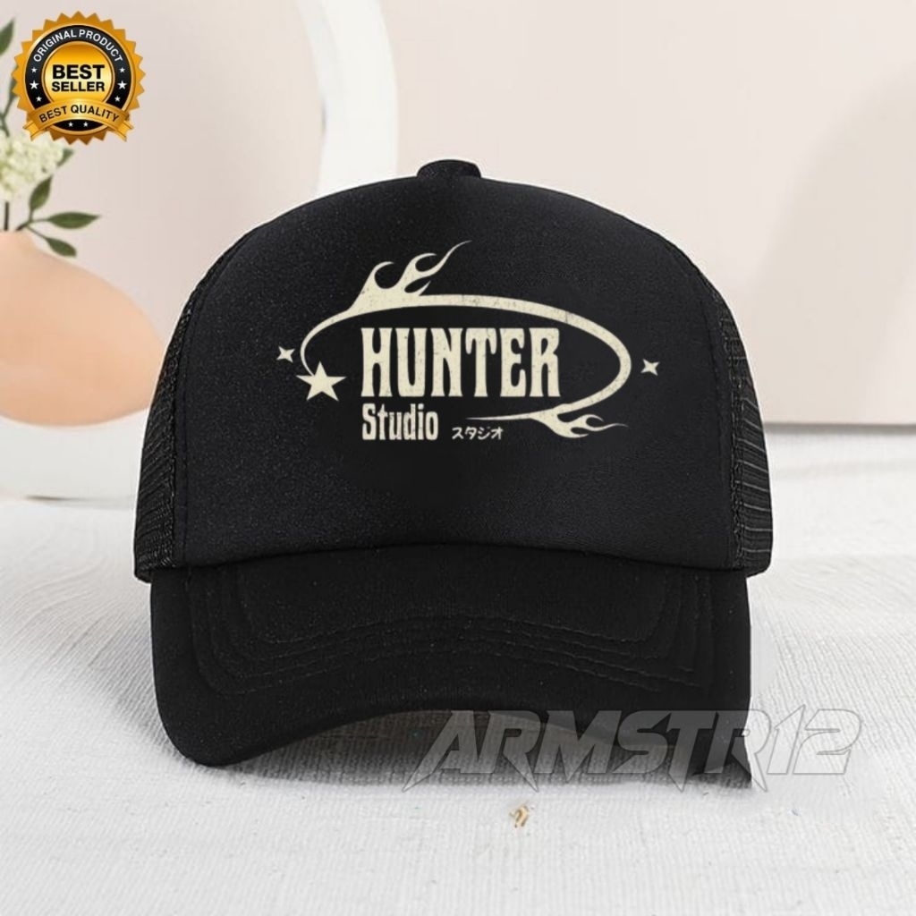 Jual ARMSTR12 - TOPI TRUCKER TOPI JARING TOPI BISBOL LOGO HUNTER (COD ...