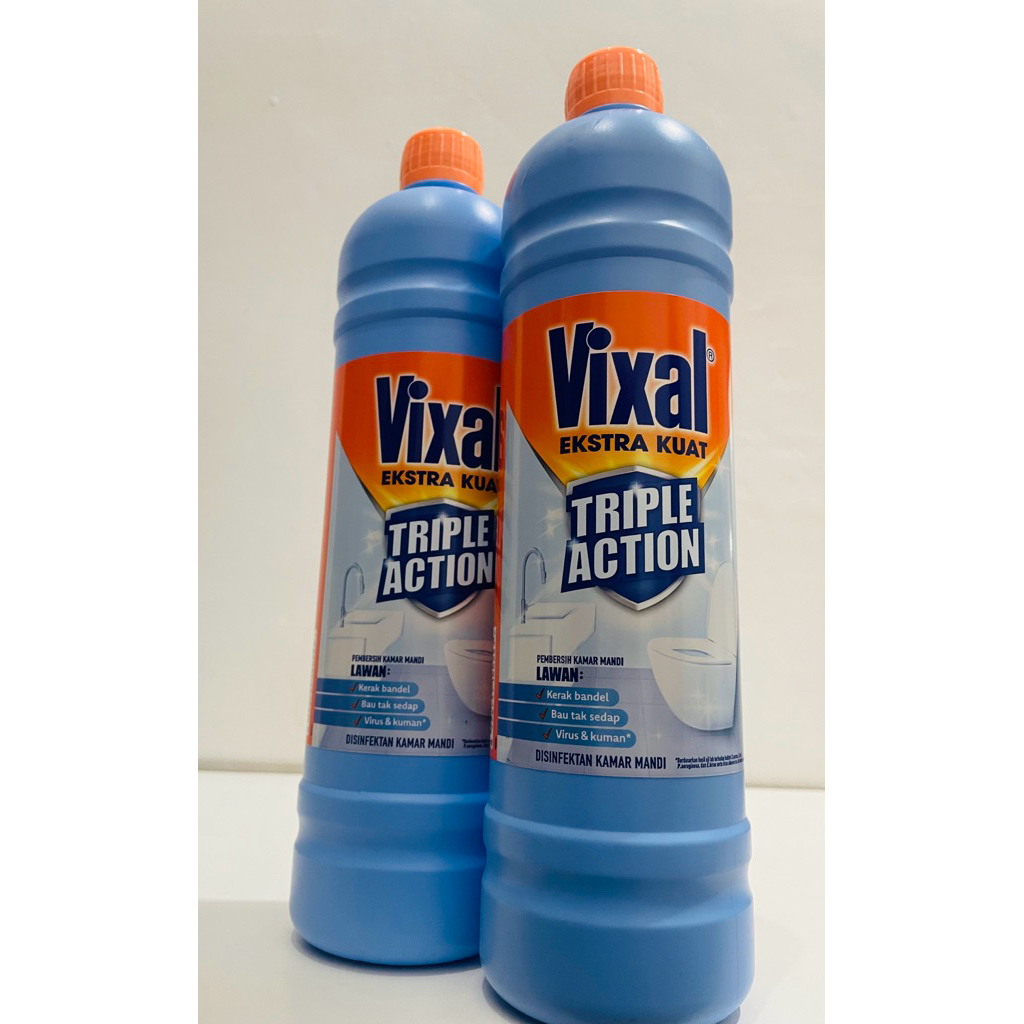 Jual VIXAL 750 g Pembersih Kamar Mandi Ekstra Kuat TRIPLE ACTION ...