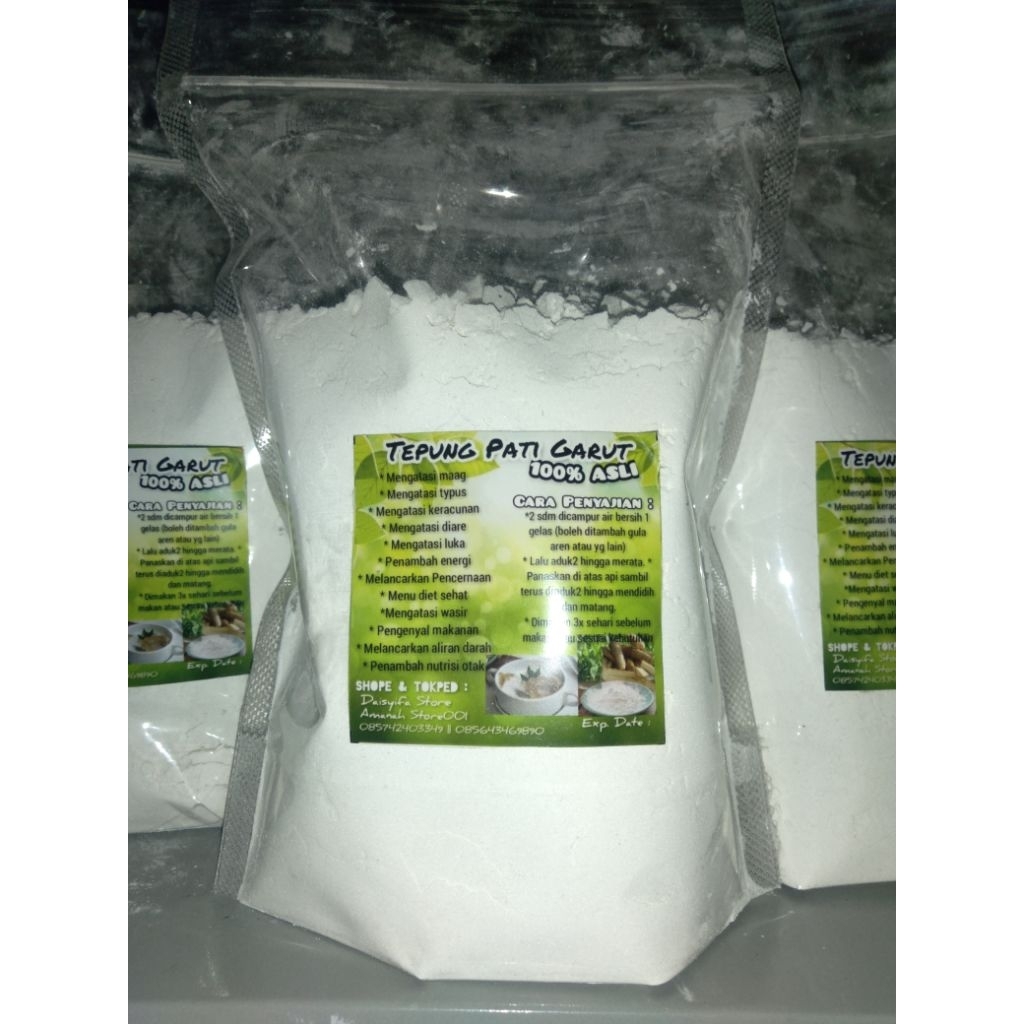 Jual Tepung Garut Garut Sehat – Premium Grade | Solusi Maag & Asam ...