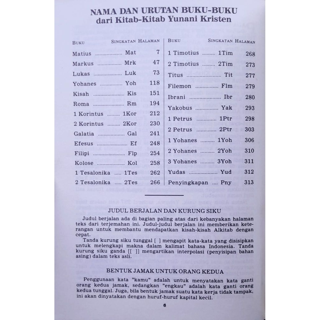 Jual Kitab-Kitab Yunani Kristen (Kitab Suci INJIL) Terjemahan Dunia ...