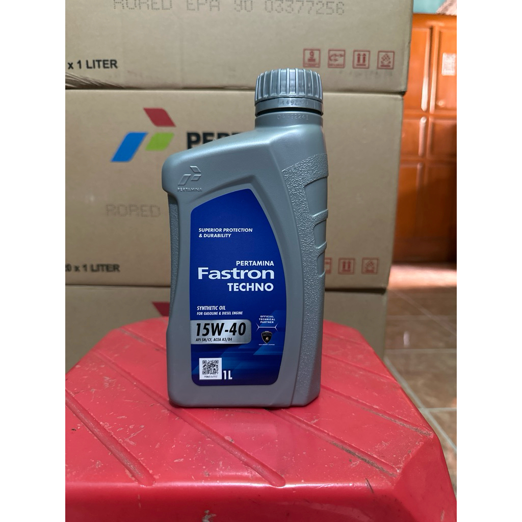 Jual Oli Mesin FASTRON SAE 15W-40 1 Liter API SN/CF | Shopee Indonesia
